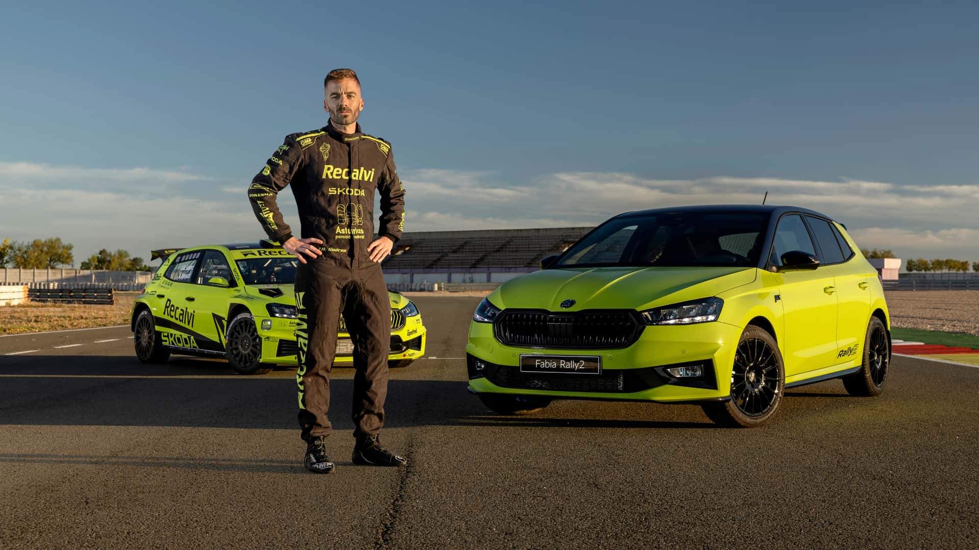 Skoda Fabia Rally2, Cohete Suarez'in imzasıyla tanıtıldı!