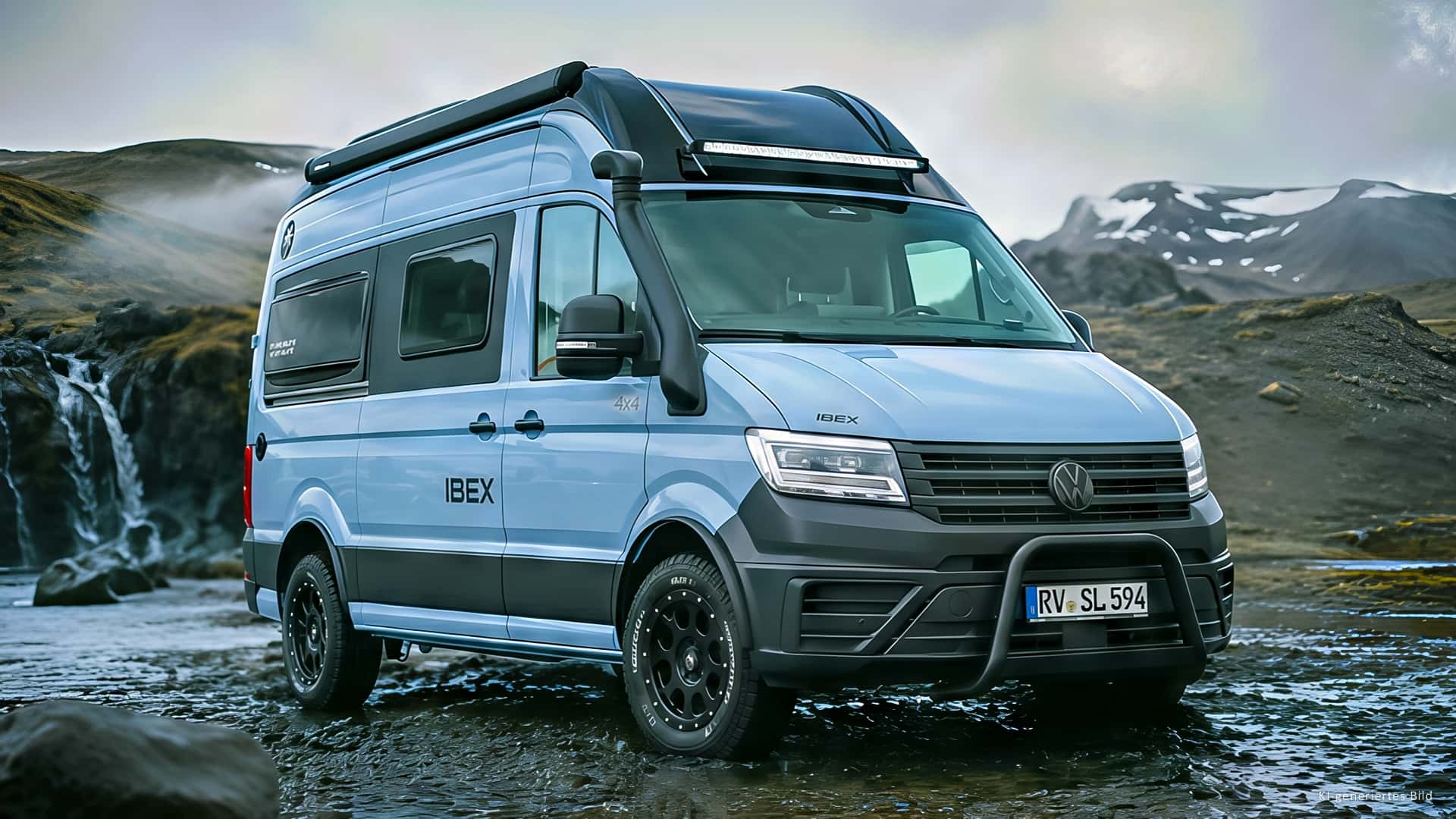 Sunlight IBEX 2026: furgoneta camper todoterreno, con base de ...