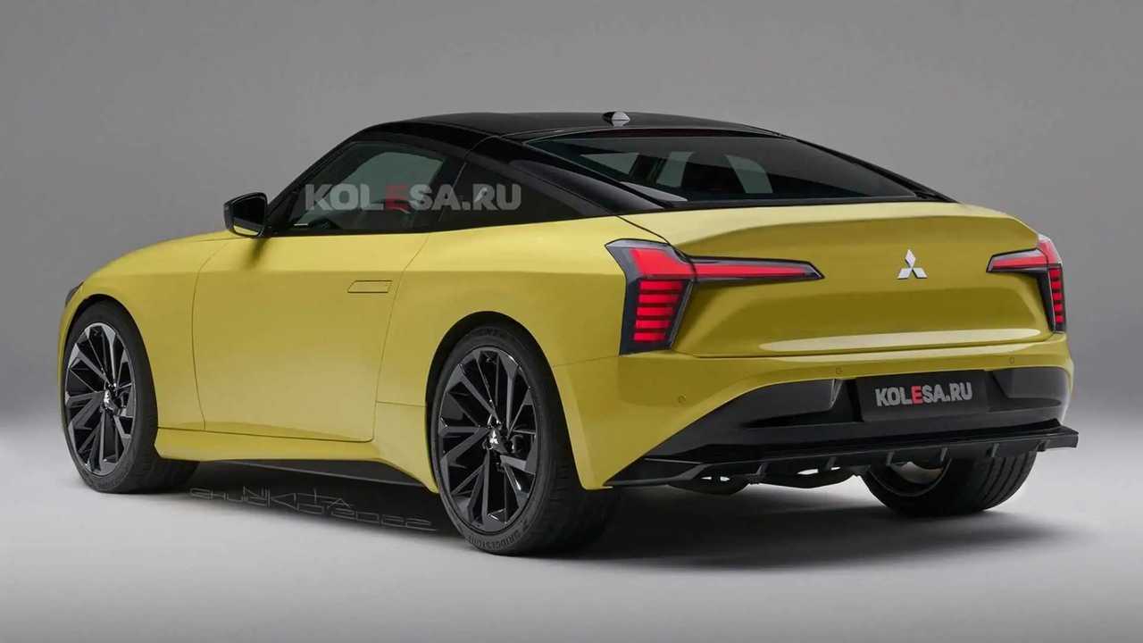 Red Eclipse Car Backside