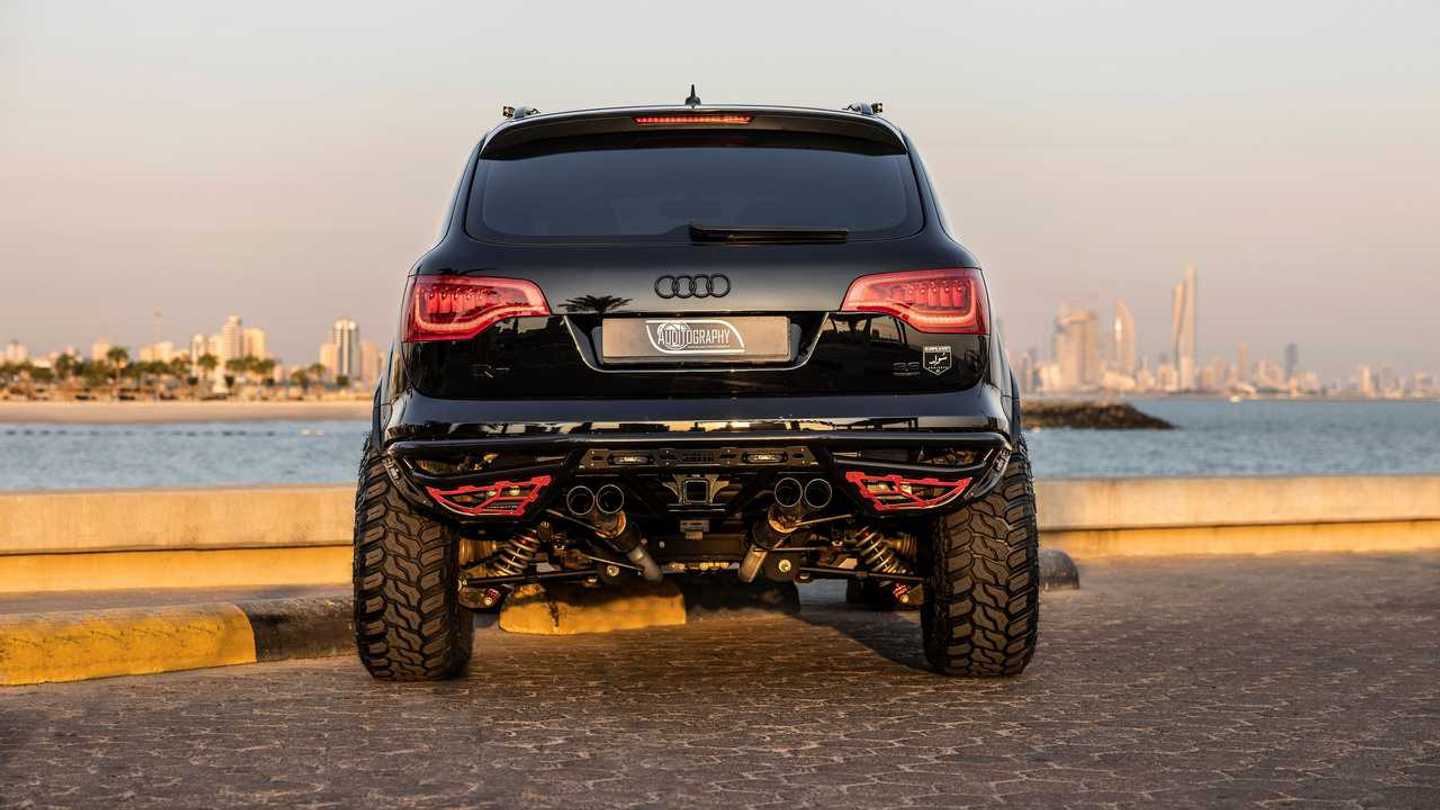 Este salvaje Audi Q7 Overland está preparado para el desierto