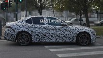 2023 Alfa Romeo Giulia Facelift Spied Hiding New Yet Familiar Headlights