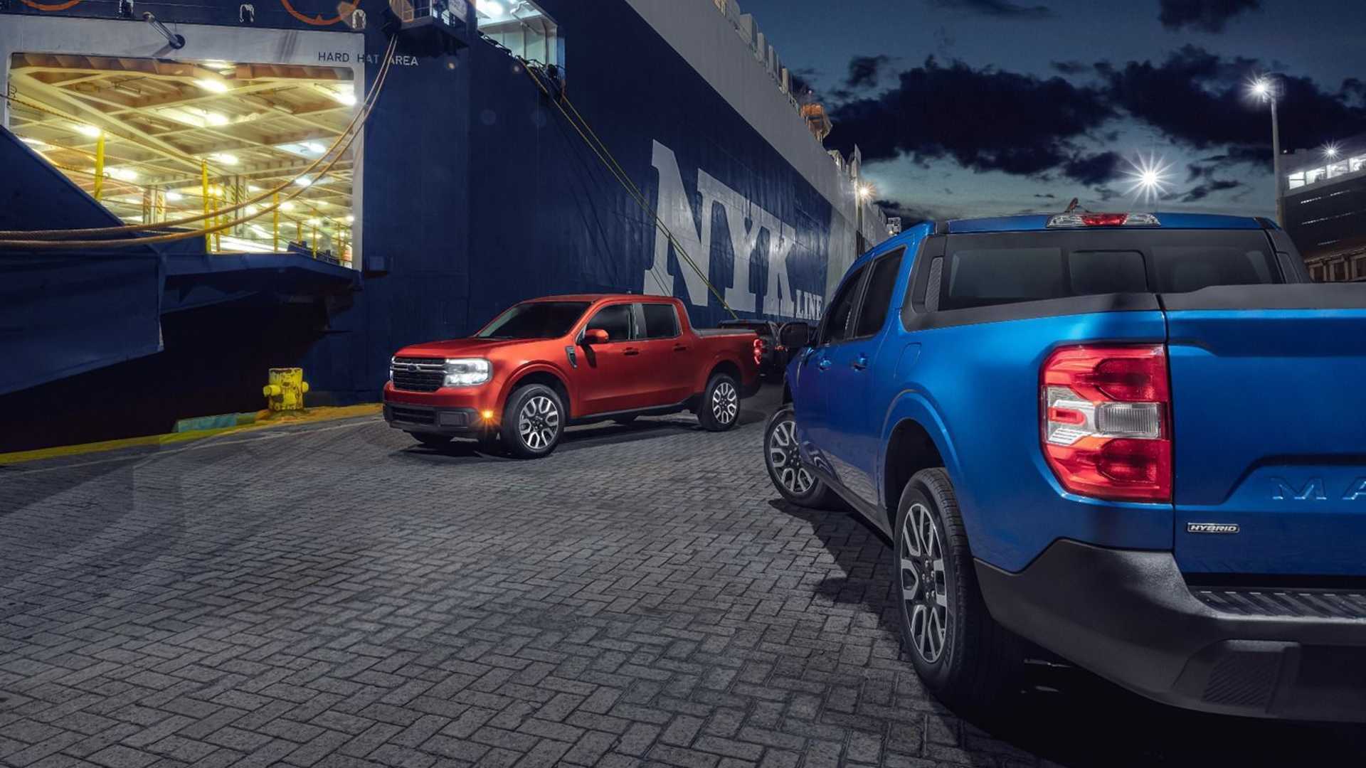 Ford Maverick Hybrid começa a chegar ao Brasil; lote inicial desembarca ...