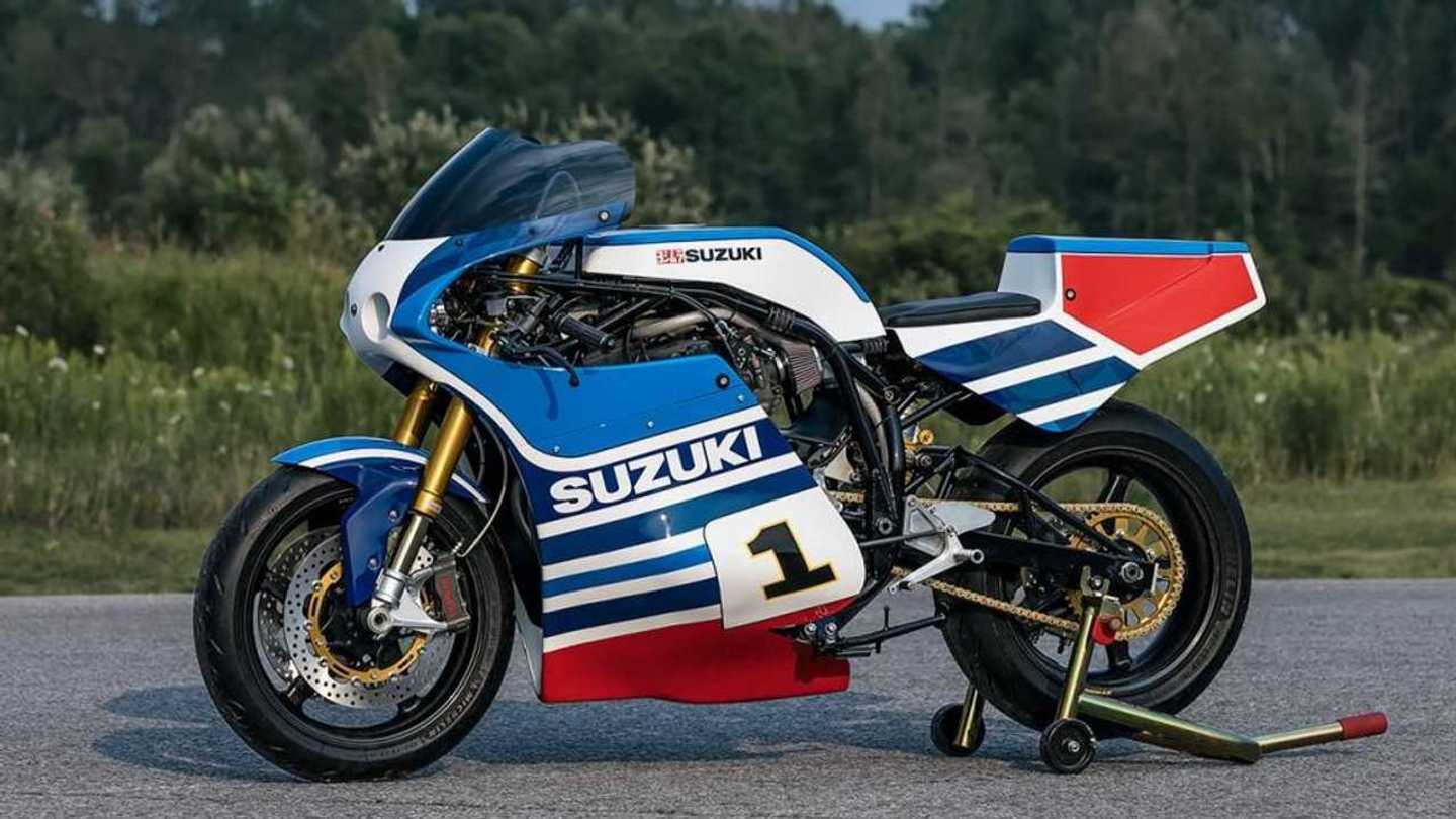 This Custom Suzuki Pays Tribute To The Legendary XR69 Race Bike