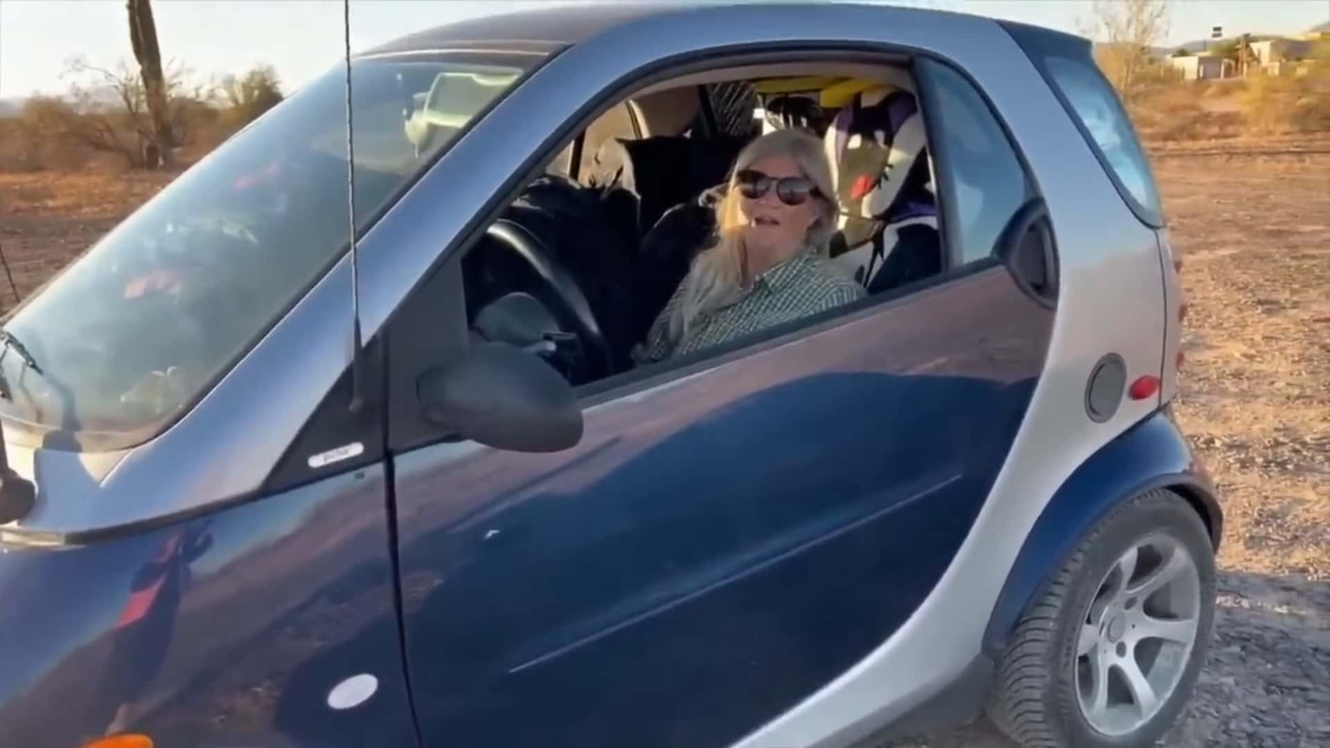 Meet The Woman Who Lives Full-Time In A Smart Car