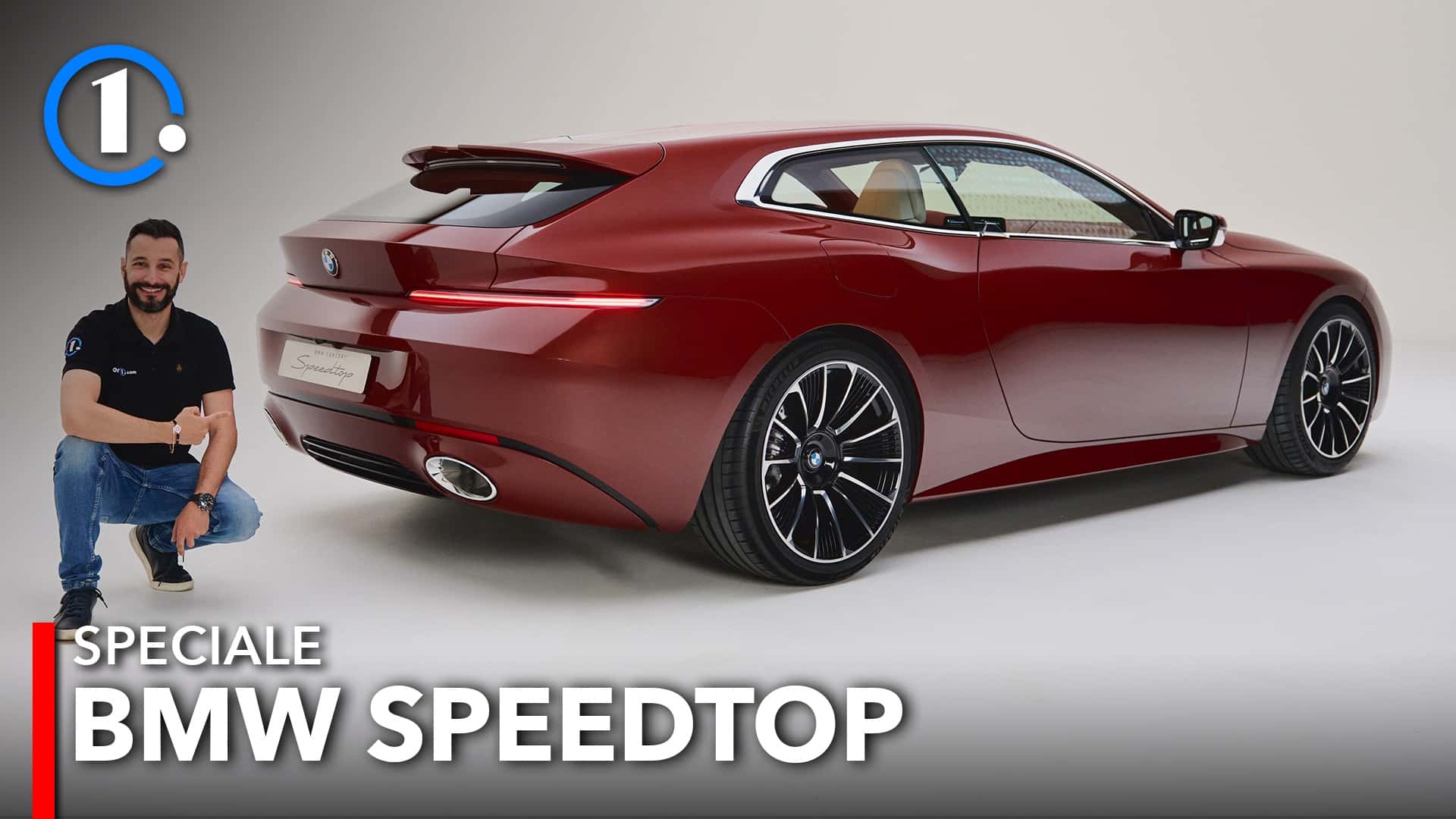 BMW Concept SpeedTop, la shooting brake coupé diventa arte