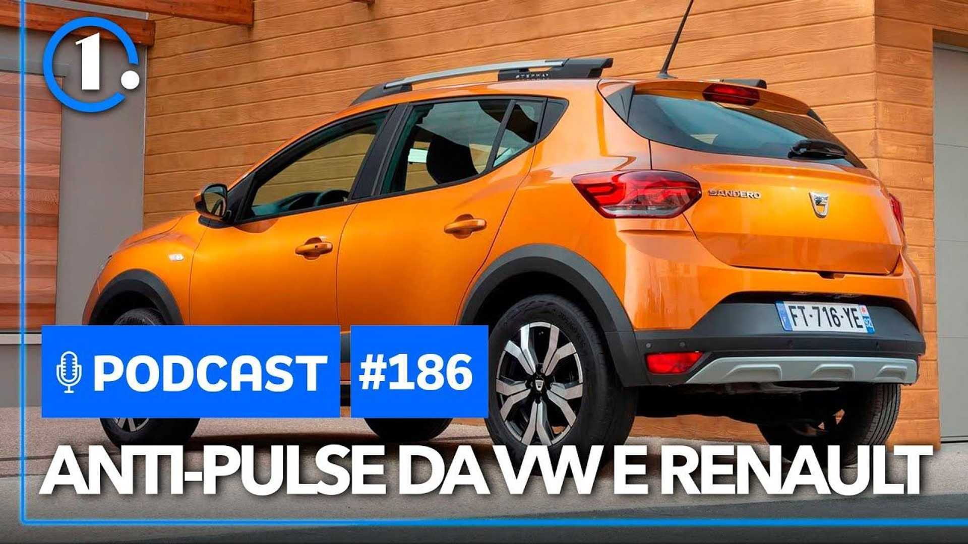 Motor1.com Podcast #186: Volkswagen e Renault preparam seus anti-Pulse