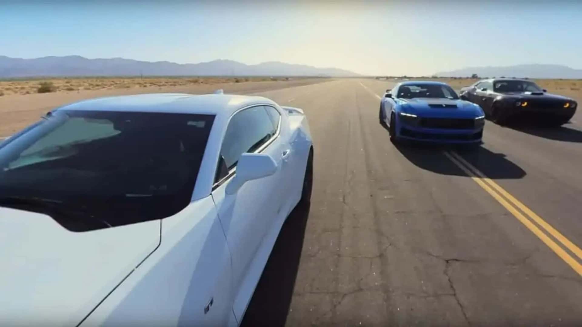 Voici à quel point la Camaro SS est plus rapide que la Ford Mustang ...