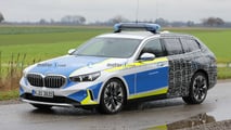 Neuer BMW 5er Touring (2024) zeigt sich als Polizeiauto