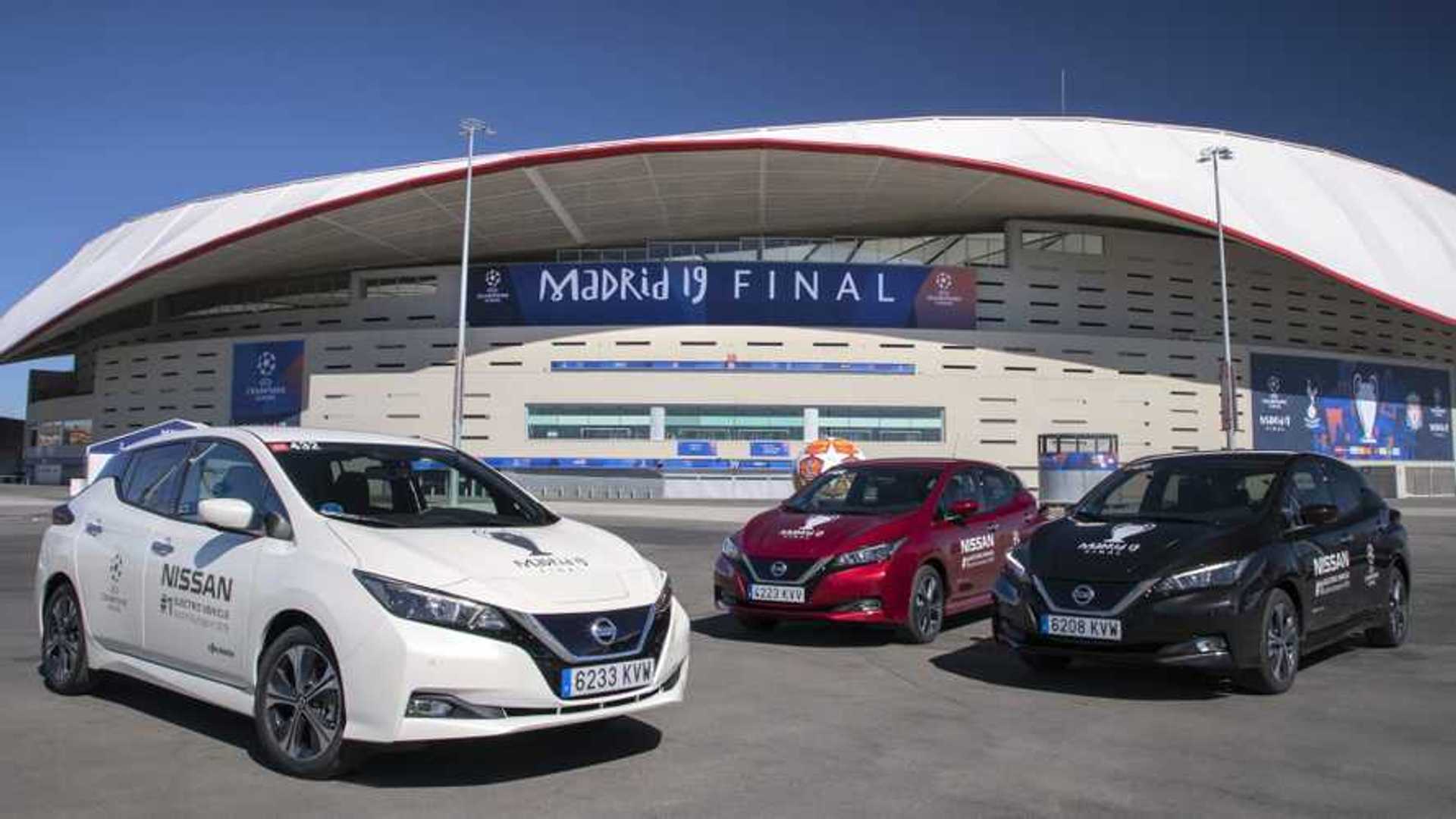 UEFA Champions League 2019: Nissan Leaf é o carro da final