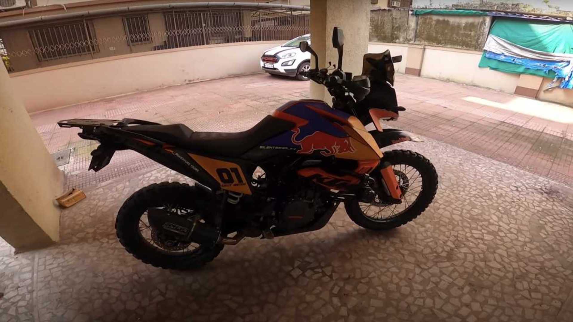 Dude Customized His KTM 390 Adventure To Be More Off-Road Capable