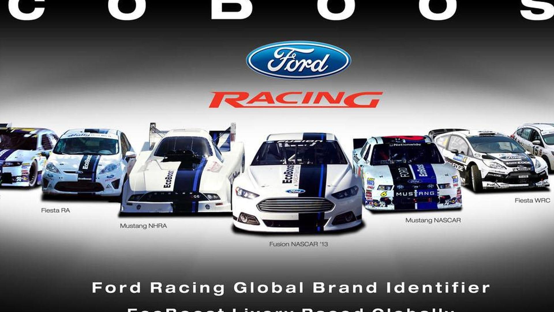 Ford introduces global racing livery at SEMA - forgets WRC bow out