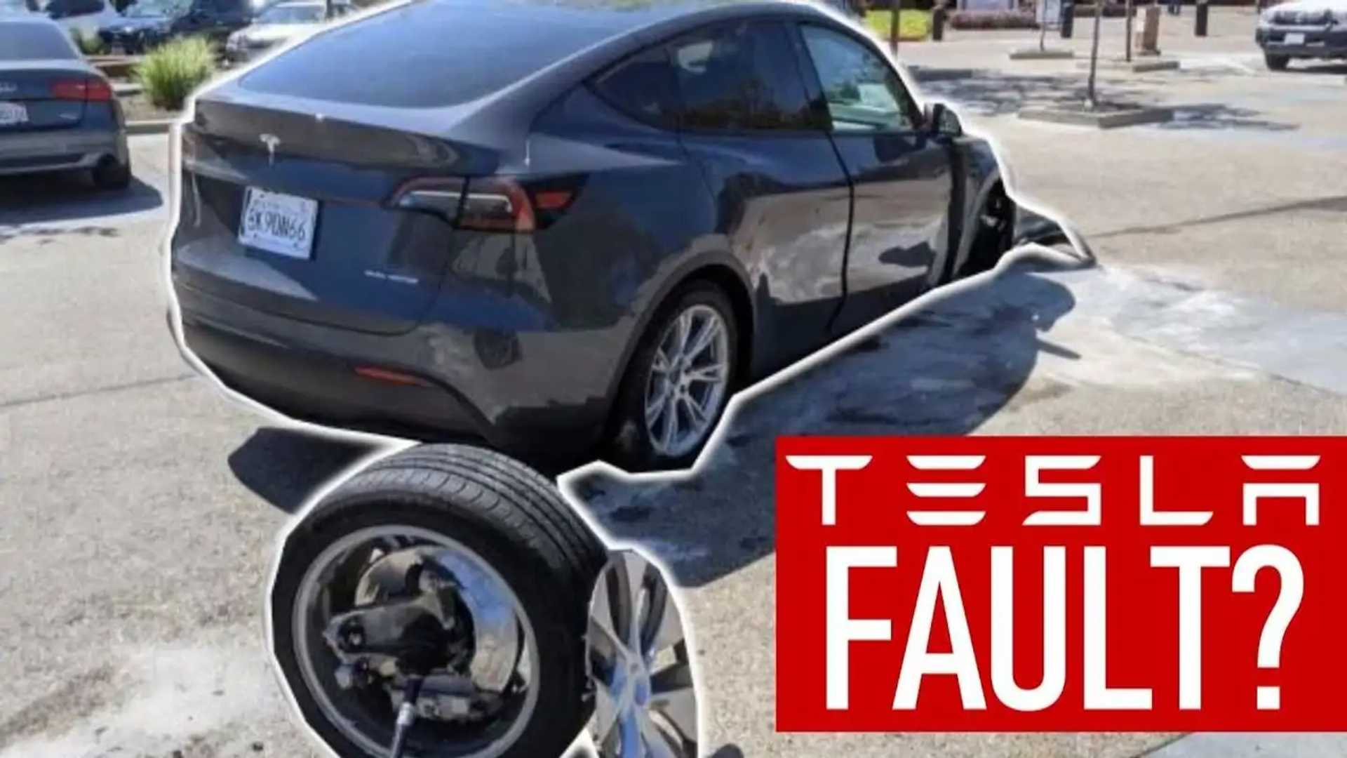 Watch Tesla Model Y Owner Wreck Car, Attempt To Blame Tesla