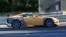 Mysterious Lexus LFA Widebody Test Mule Spied Lapping The 'Ring [UPDATE]