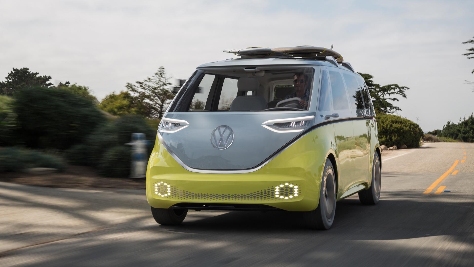 Kombi elétrica: VW registra o nome e-Samba para o ID. Buzz de produção