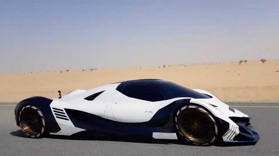 Devel Sixteen Puts V16 Engine To Work, But Without The Four Turbos