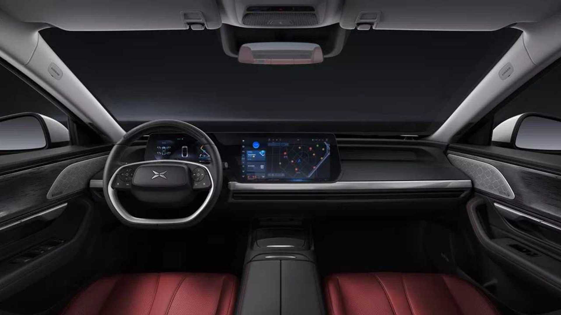 Xpeng P7 Electric Sedan Shines At Guangzhou Motor Show