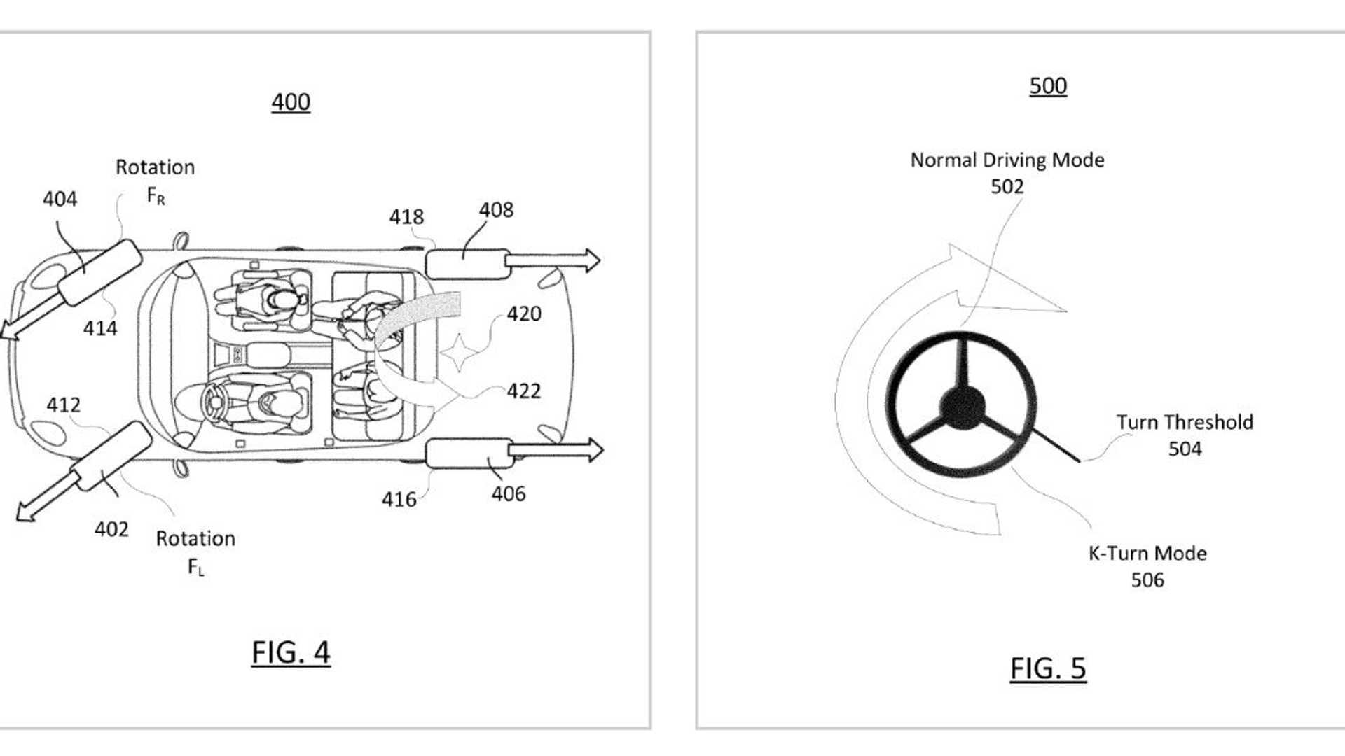 Rivian Files Patent For Maneuverability-Enhancing K-Turn Mode
