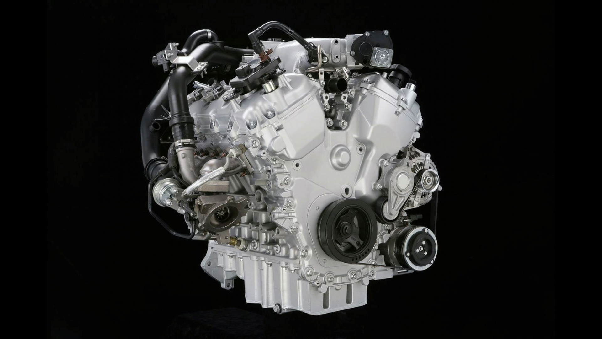 Nuovo motore Ford V6 biturbo Ecoboost