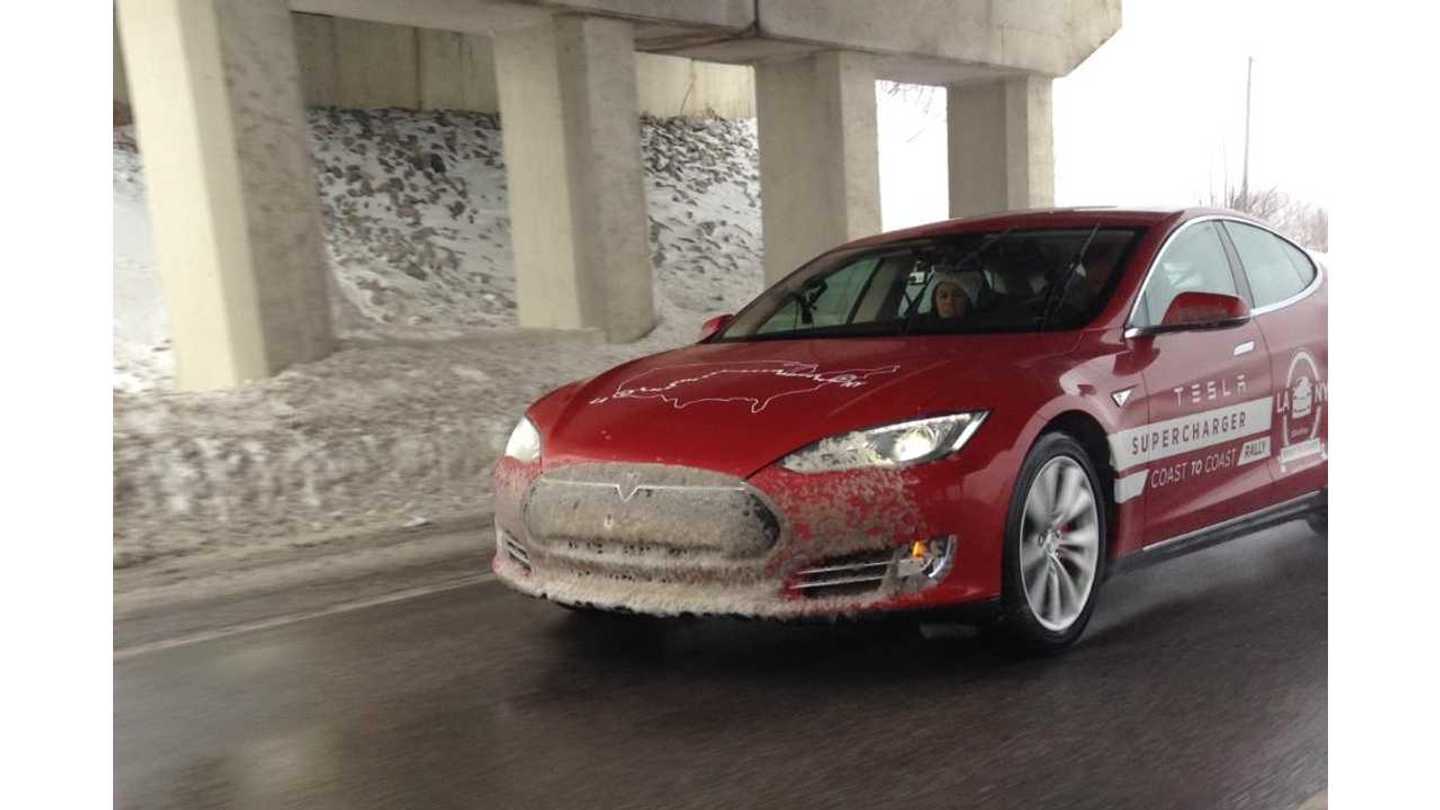 UPDATE - TRIP COMPLETE: Tesla Model S Coast-to-Coast Road Rally Play-by ...