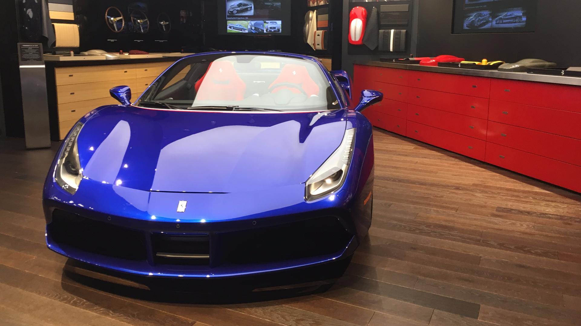 Ferrari 488 Spider 70 Aniversario, expuesto en Frankfurt