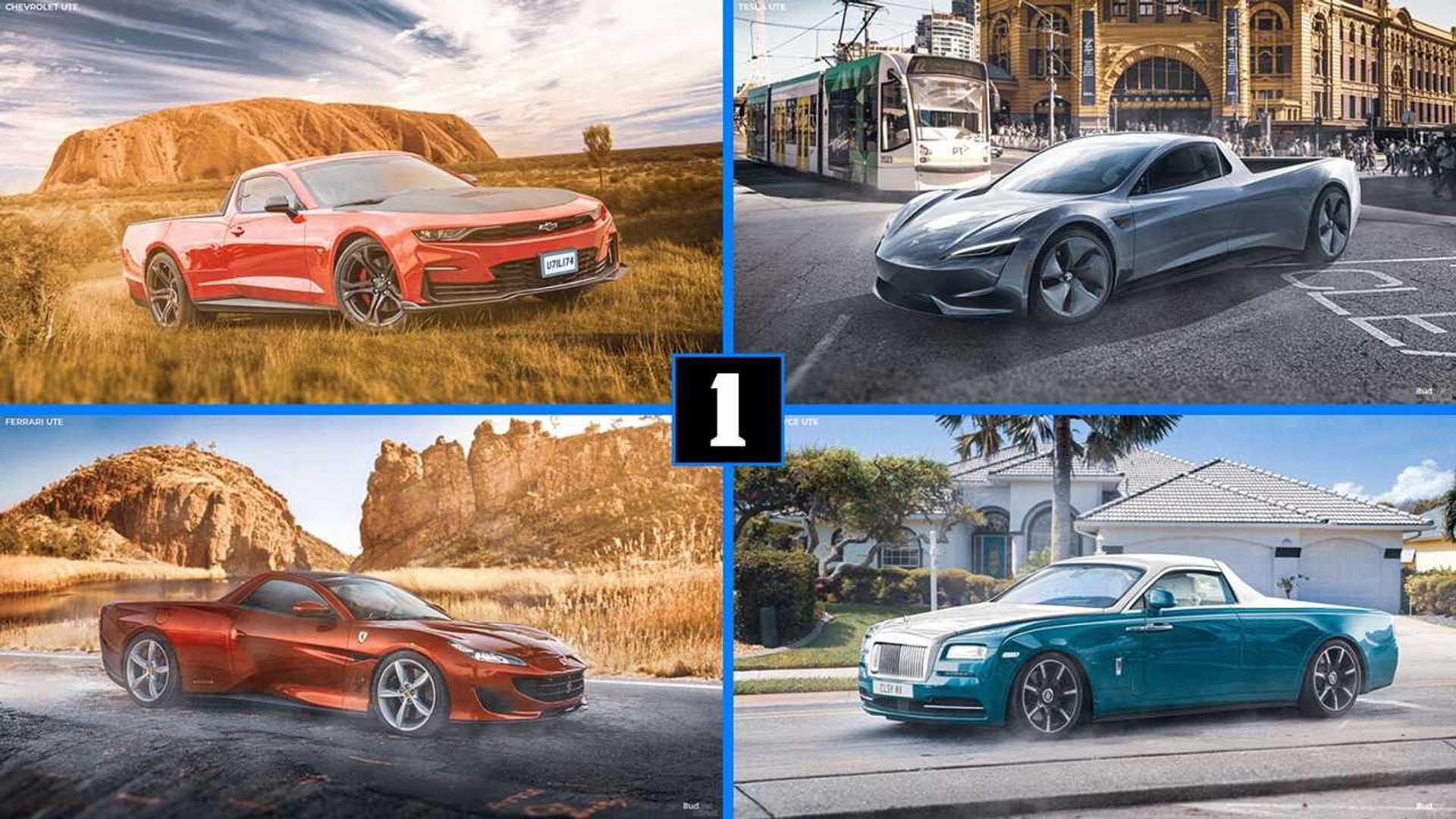 Imaginamos cómo serían los modelos tipo Ute de 8 fabricantes
