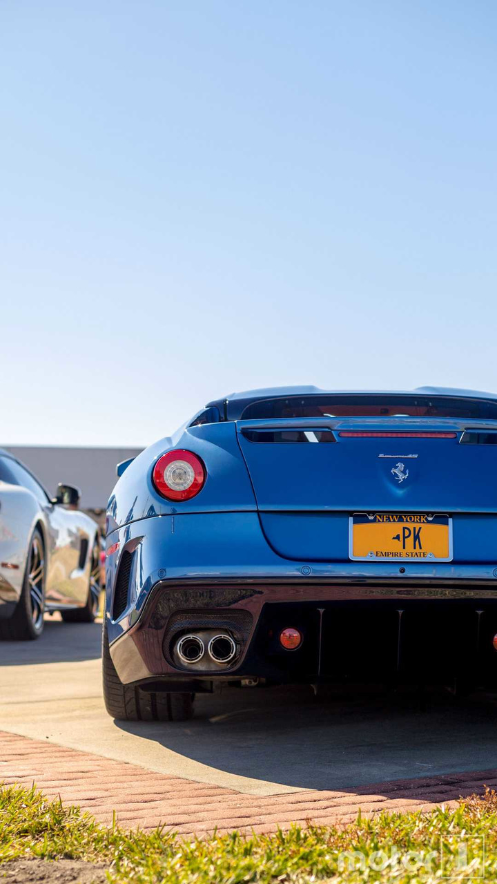 Así es el único Ferrari Superamerica 45 visto en Daytona