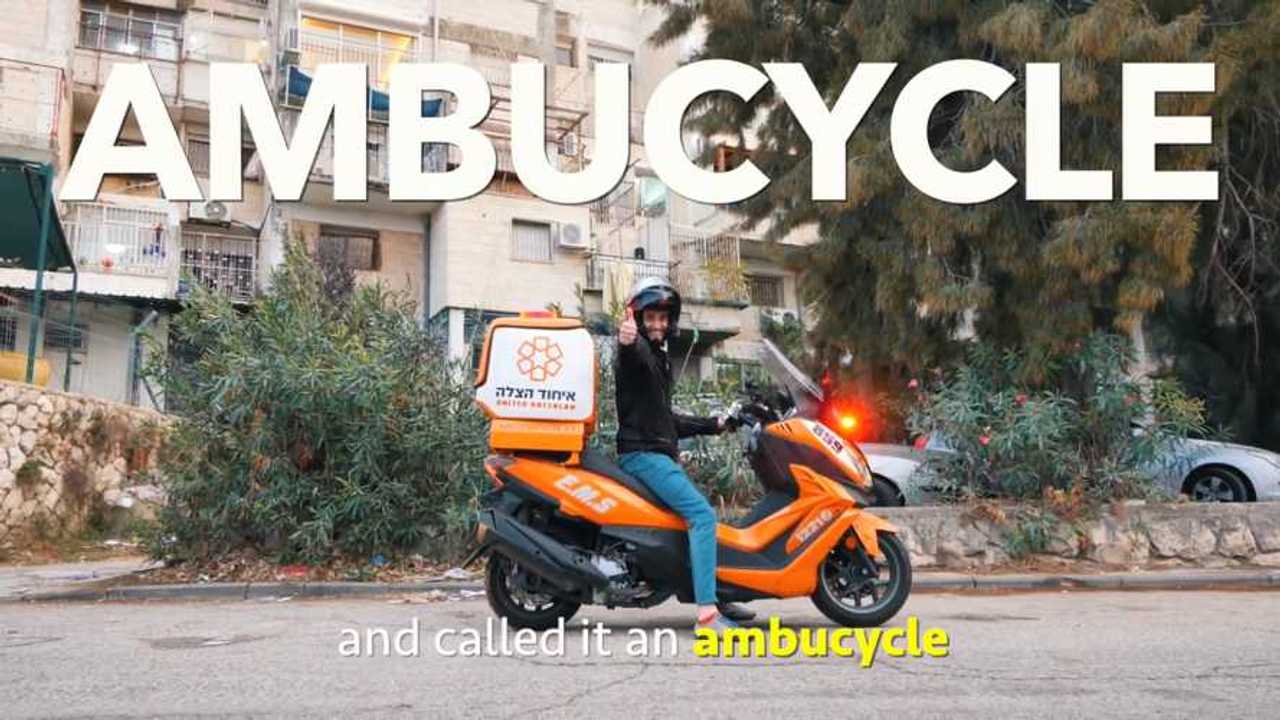 The World's Fastest Ambulance Is A Scooter