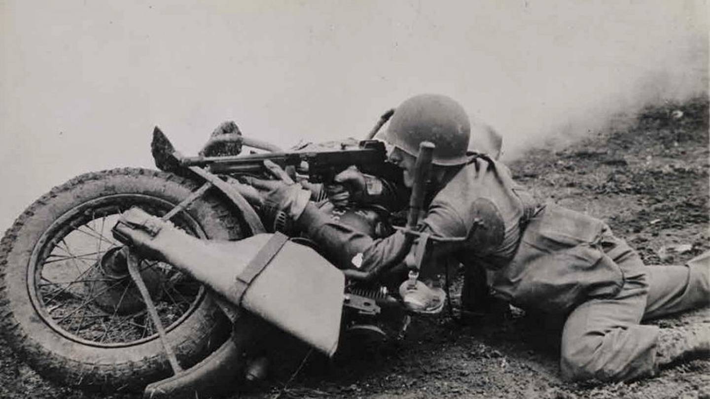 You're In the Army Now - Motorcycles at War