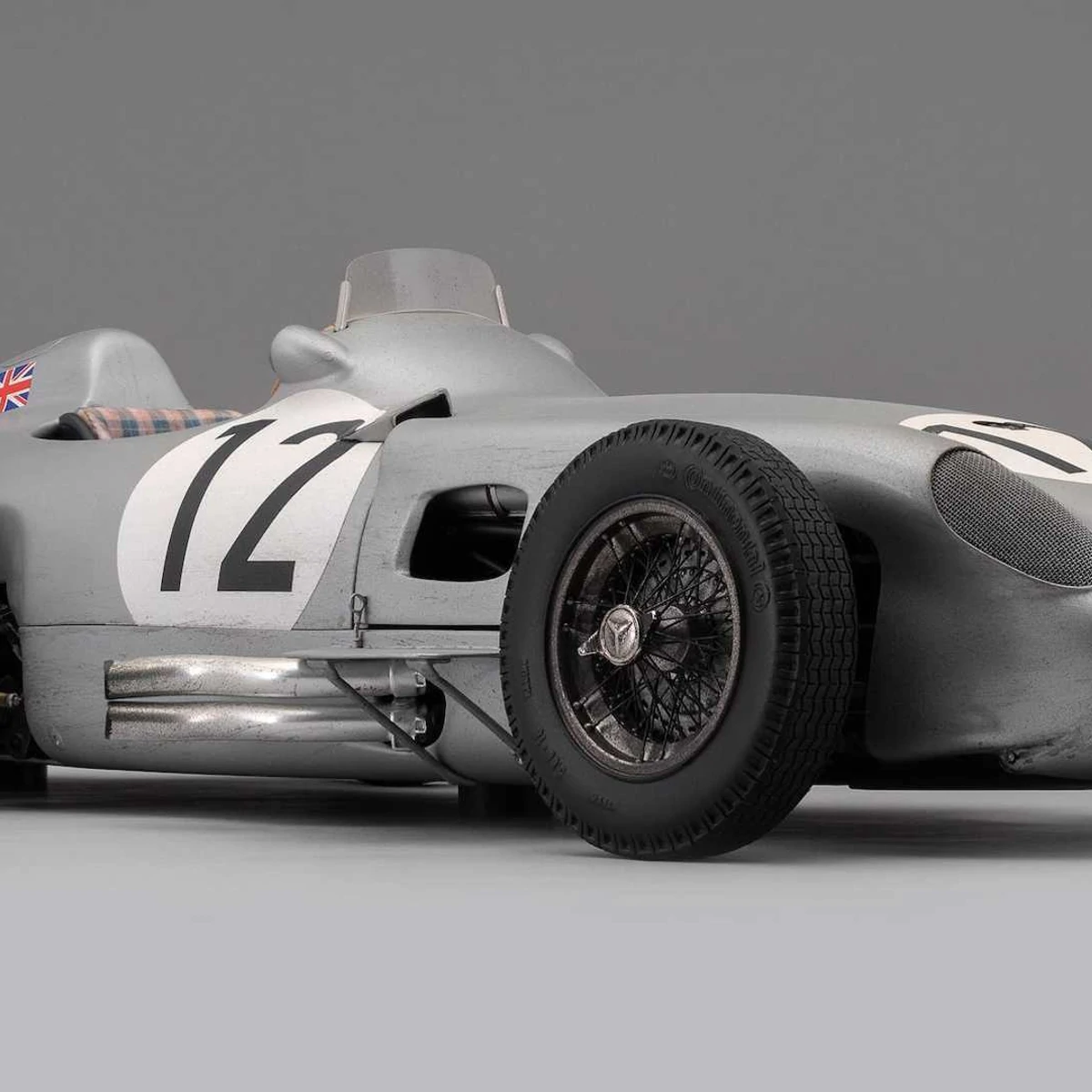 CMC Mercedes-benz W196 Silberpfeil-monoposto Race Car 1/18, 60% OFF