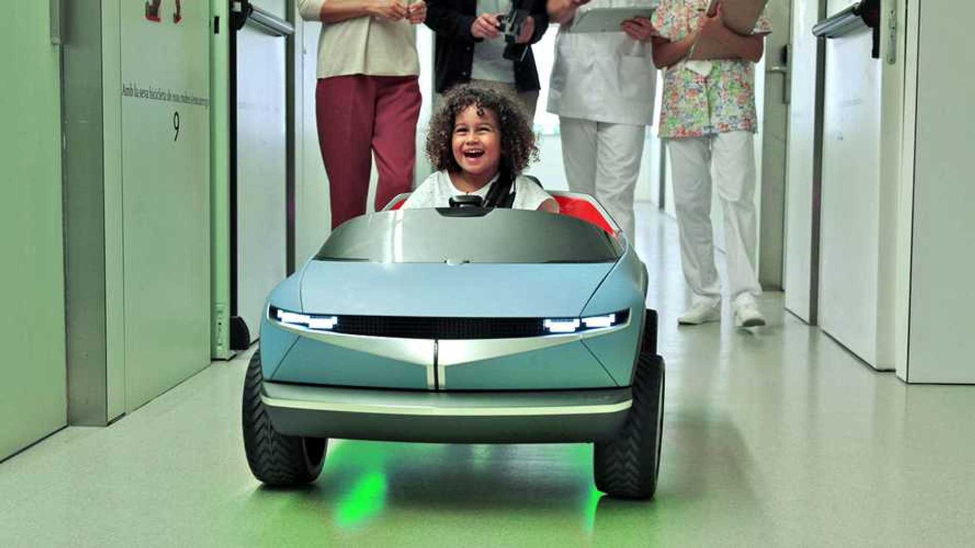 Hyundai Mini 45 Puts Barcelona Children's Hospital Patients At Ease