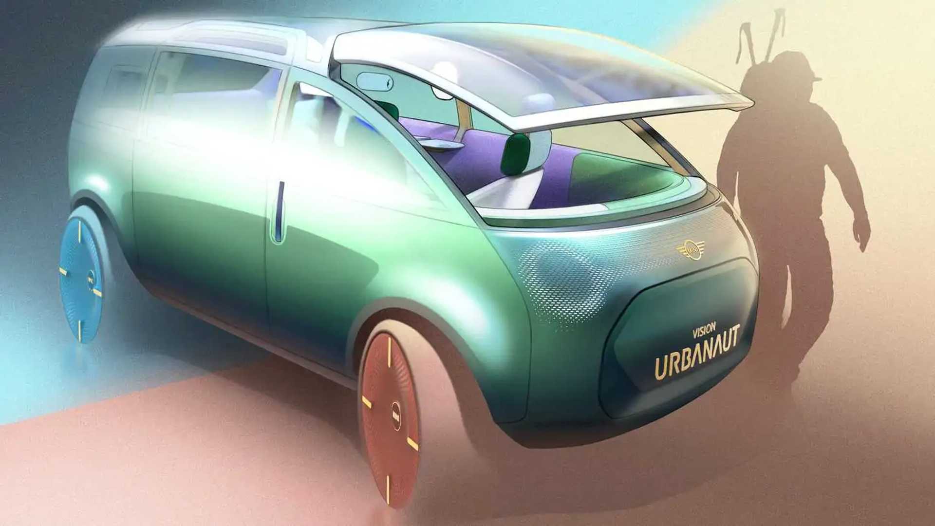 MINI apresenta conceito de minivan para um futuro de veículos autônomos