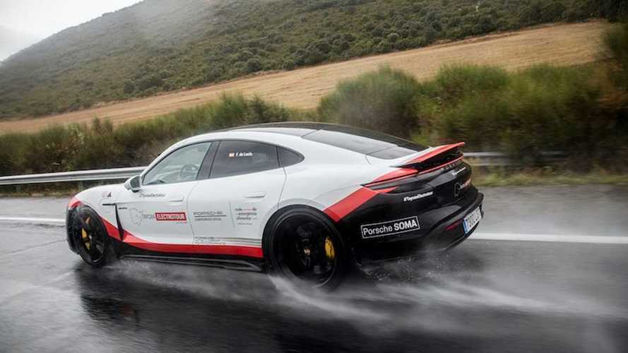 El Taycan Electrotour de Porsche finaliza cumpliendo su objetivo