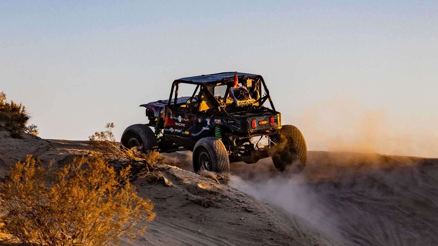 Driving A Rock Crawling Off-Road EV At King Of The Hammers