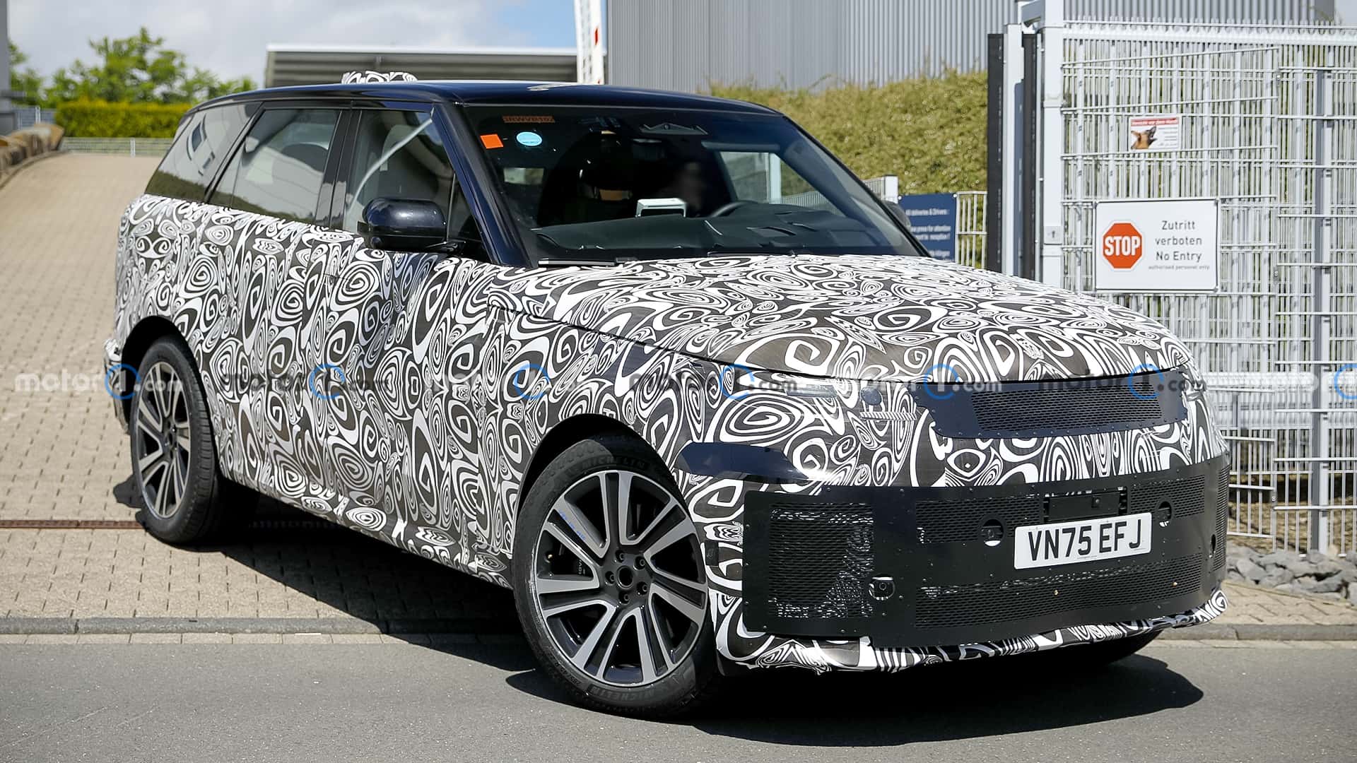 Range Rover Sport Facelift (2027) als Erlkönig erwischt