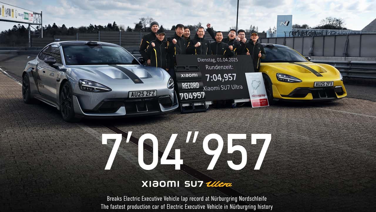 Xiaomi SU7 Ultra Guncang Nurburgring, Kalahkan Porsche dan Rimac