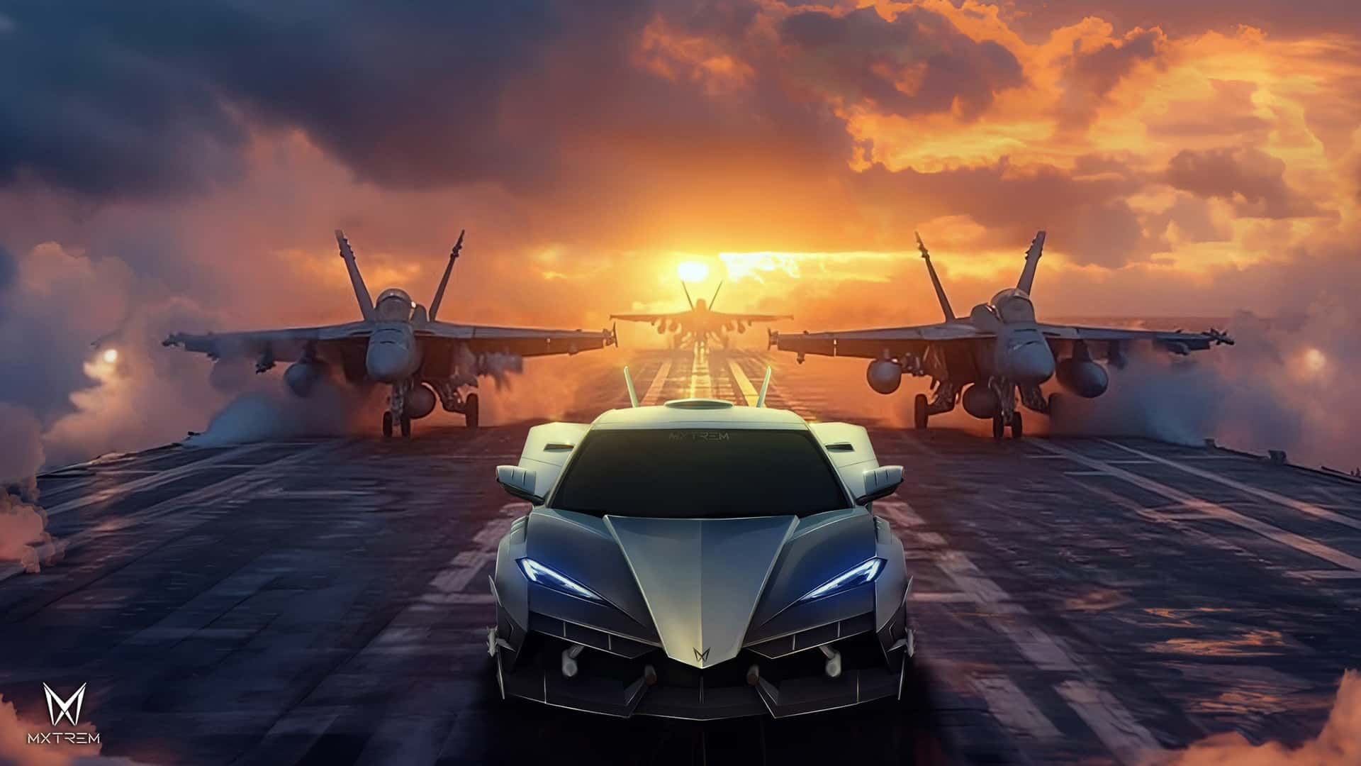 C8 콜벳 + F18 전투기 = 맥스트림 매버릭 : 클리앙