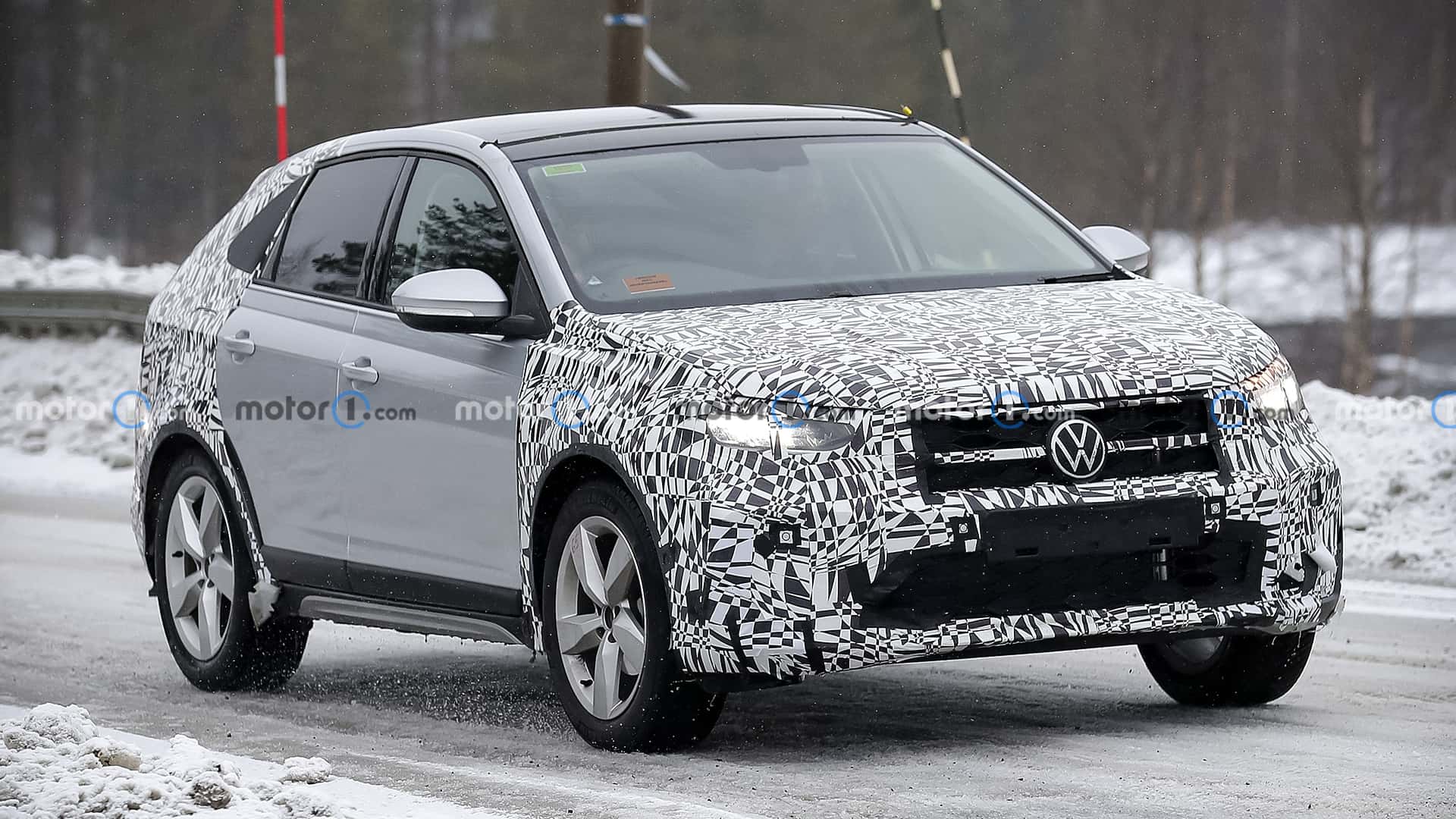 VW Taigo (2026): Facelift als Erlkönig erwischt