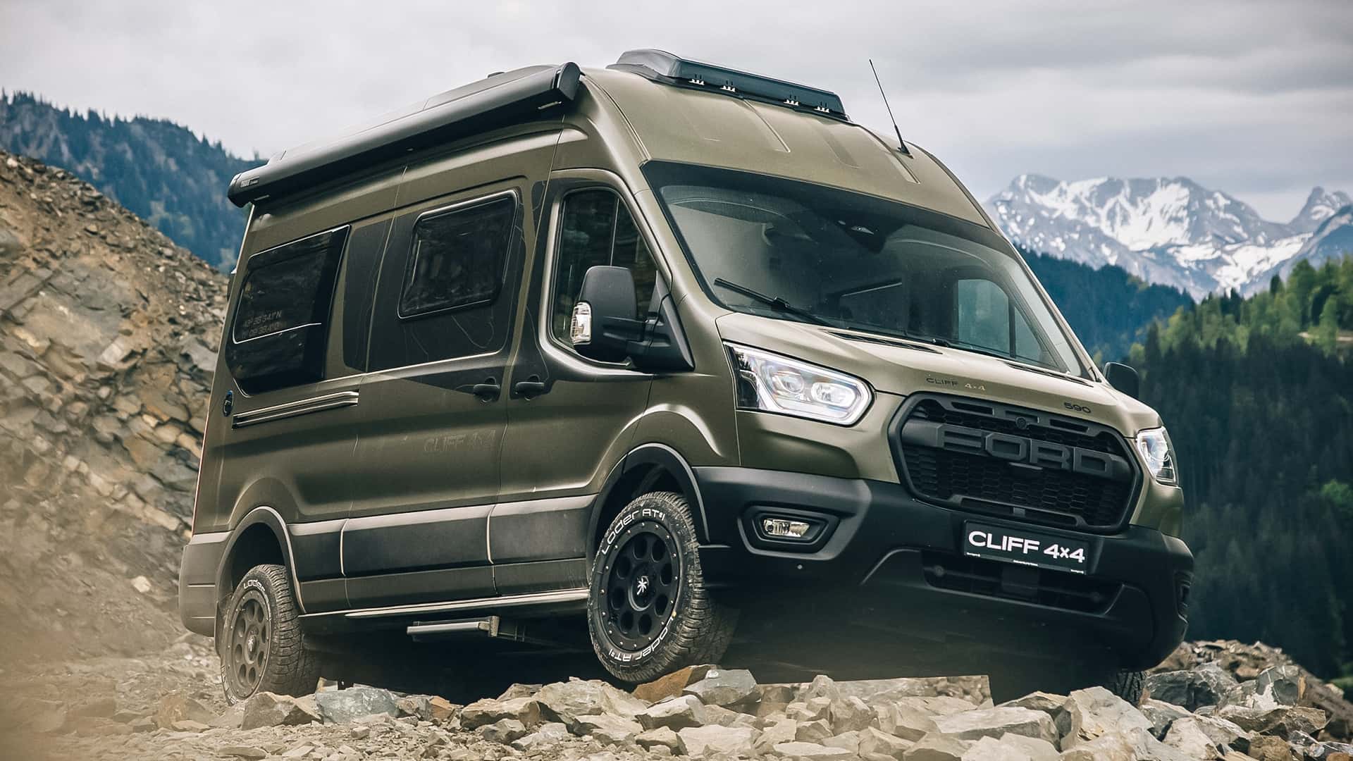 Sunlight Cliff 4x4 Greentrek: il van che sfida l’asfalto