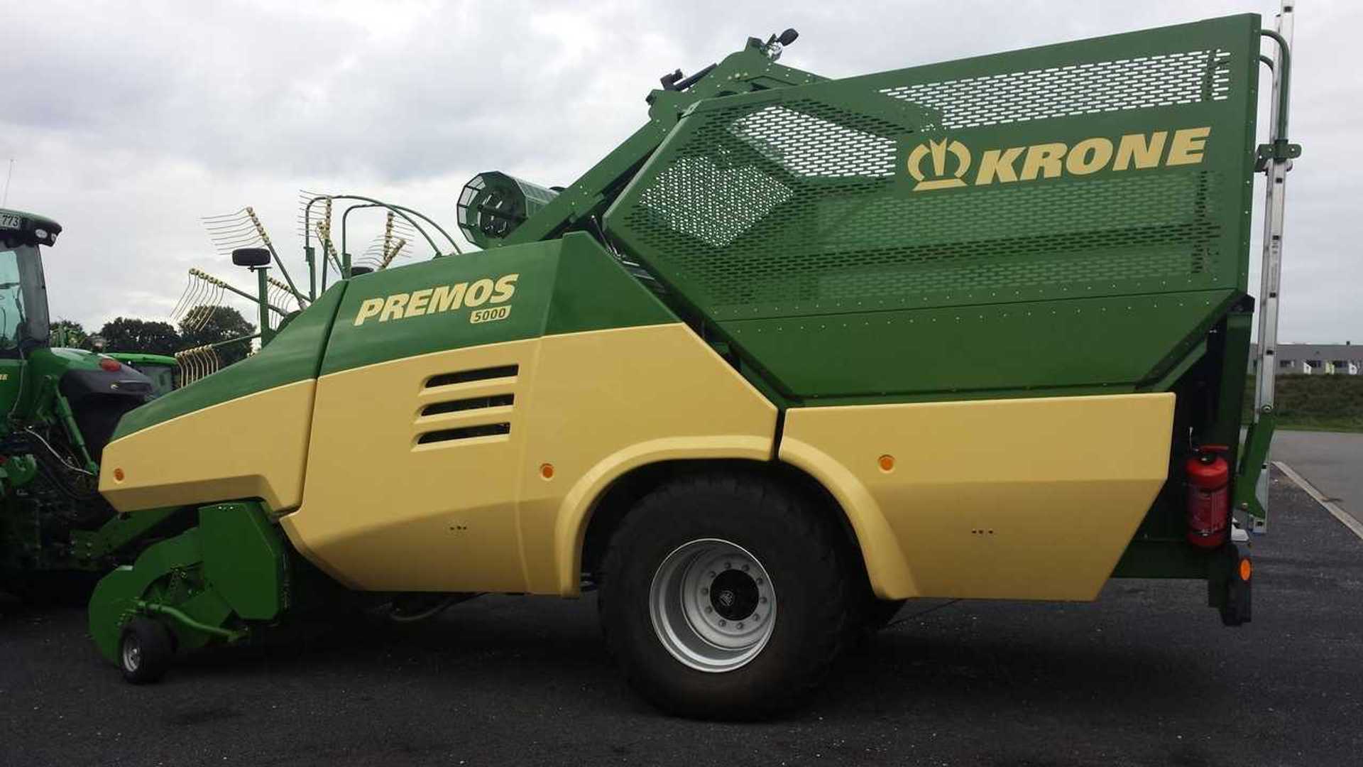 Krone Premos 5000; la raccoglitrice pelletatrice
