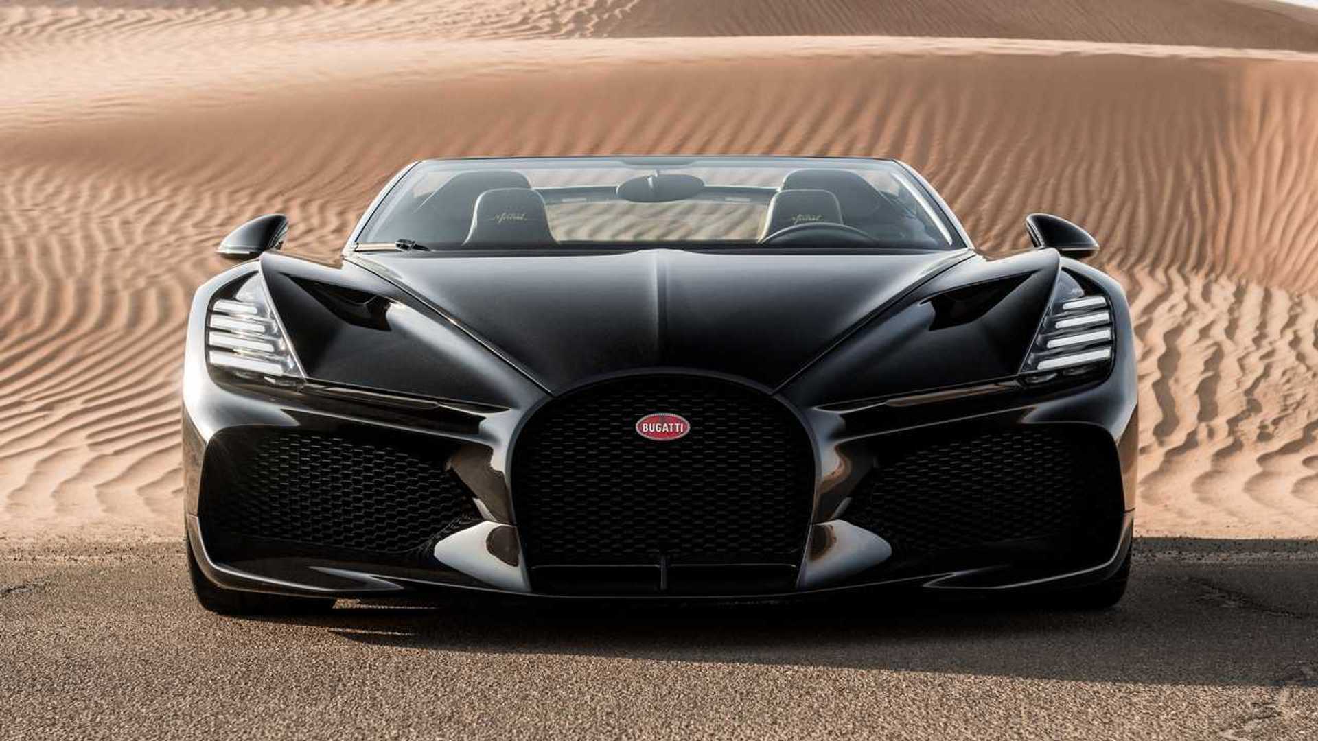 Bugatti W16 Mistral zeigt sich auf neuen Bildern