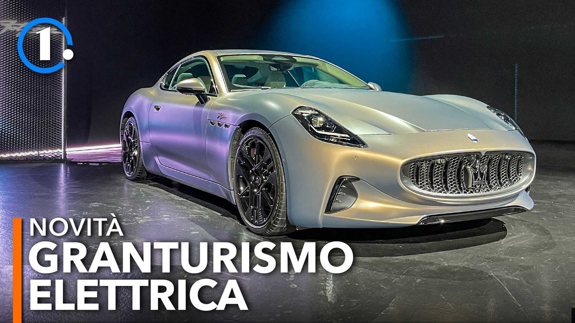 Maserati GranTurismo Folgore: motori, potenza, autonomia, batteria