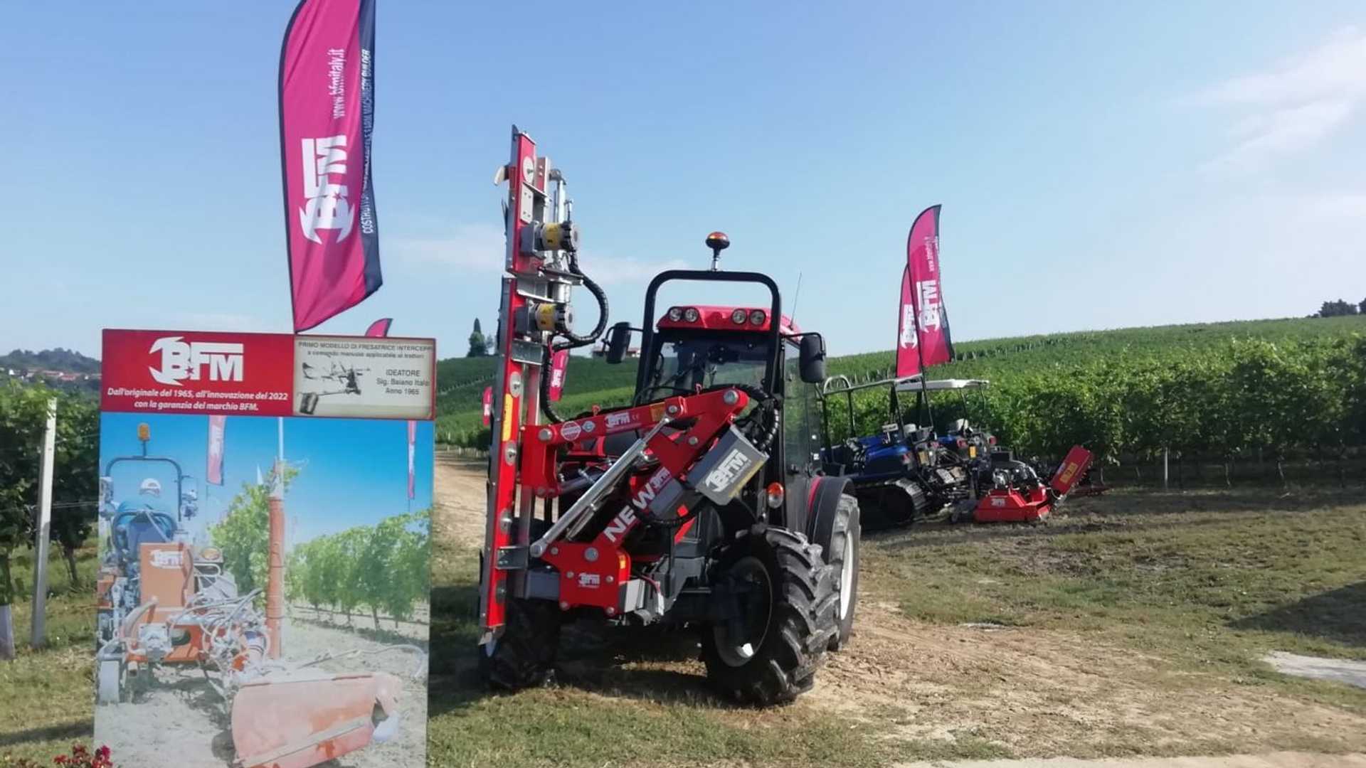 Cimatrice CM-SNE di BFM: la prima elettrica al 100%