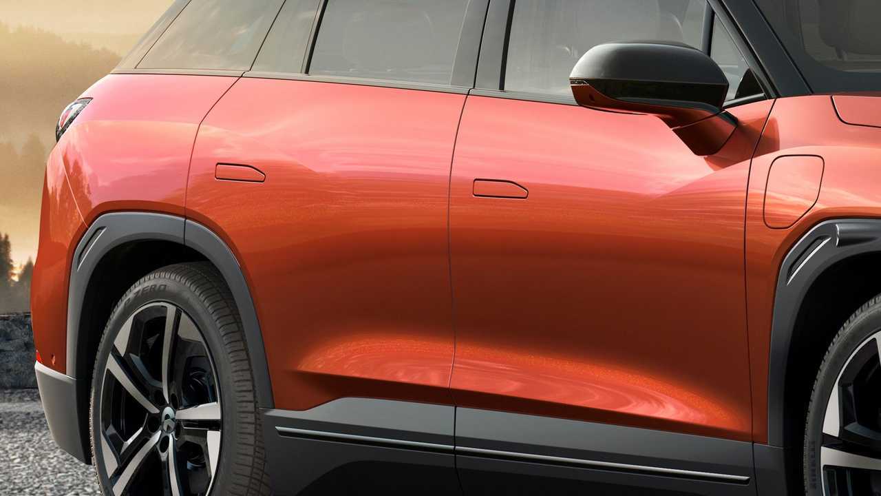 NIO EL7, interni, informazioni, autonomia, motori, battery swap