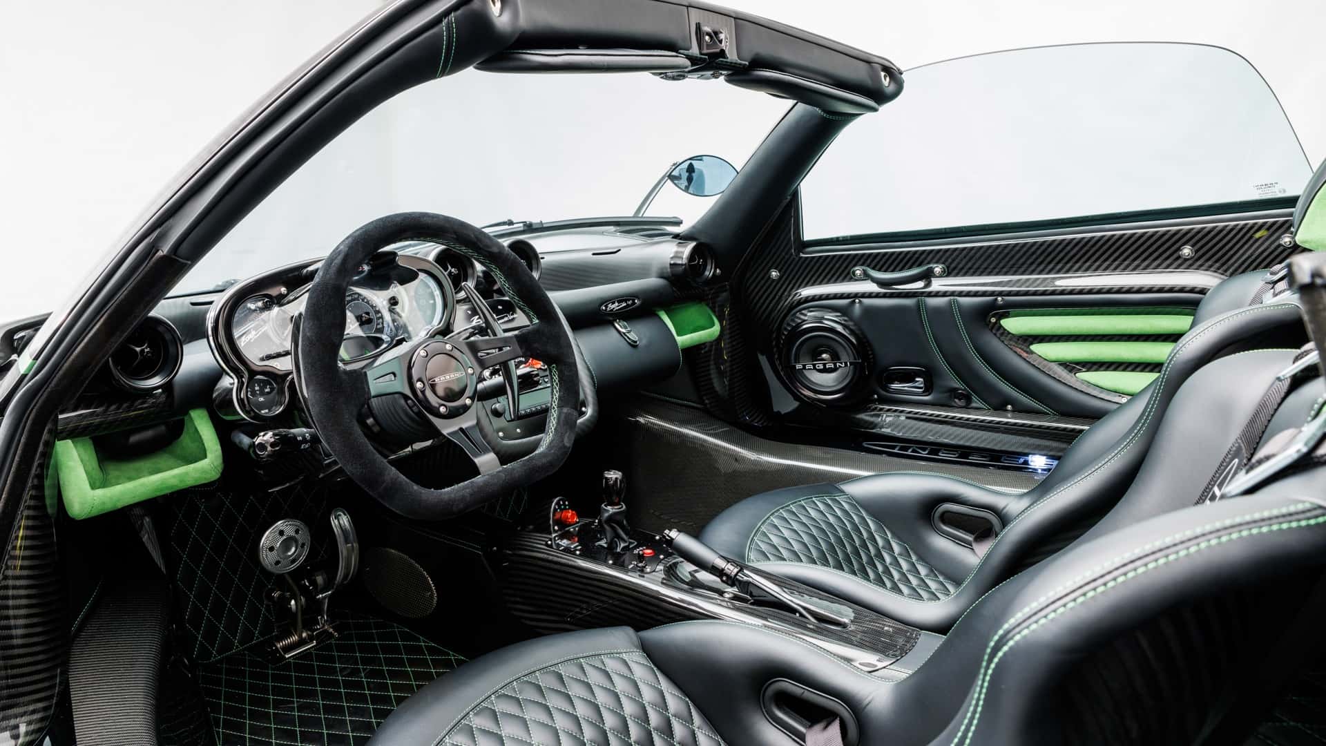 Pagani Zonda Cinque Roadster Interior GTspirit's Top 10 Best Sounding