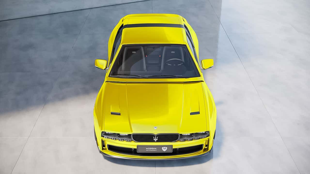 500 CV, por 585.000 euros: así retorna el Maserati Biturbo Shamal