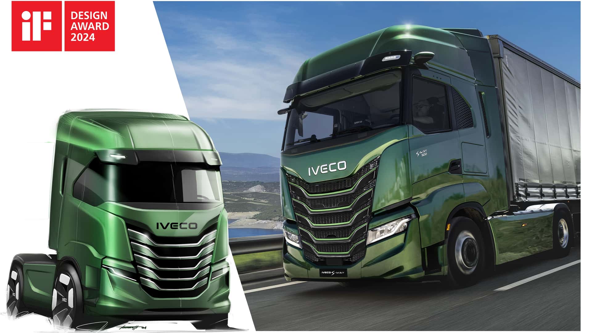 Iveco S-Way se hizo con el premio iF Design Award 2024