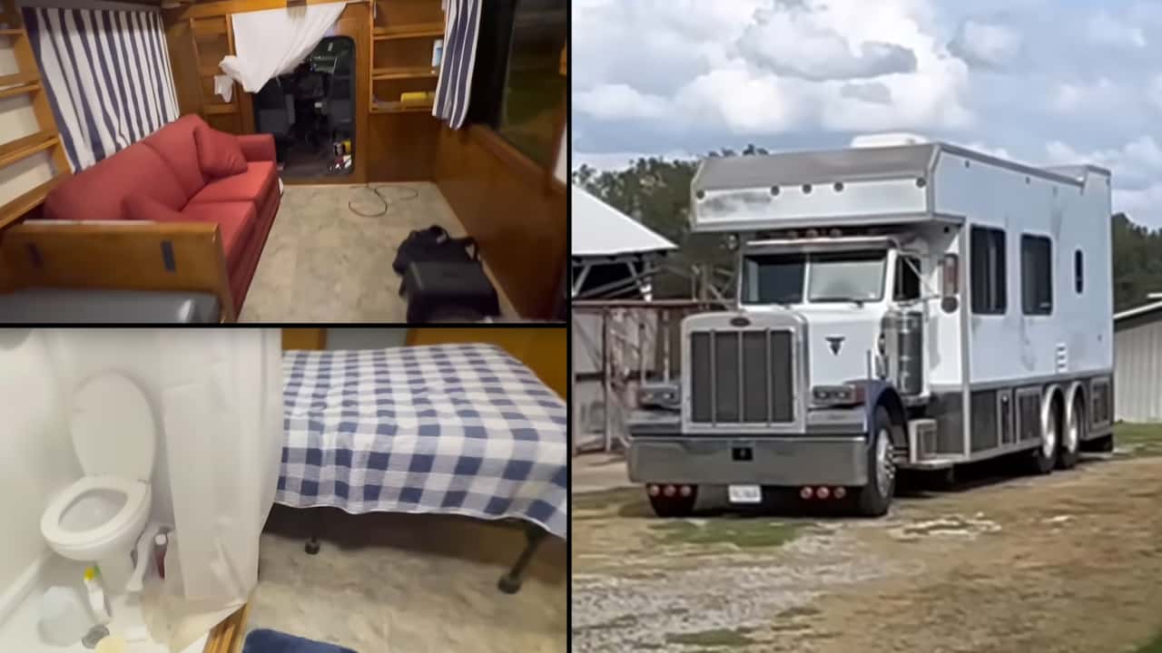 Peterbilt Big Rig Turned Into Massive Motorhome, But It Needs A Little Love