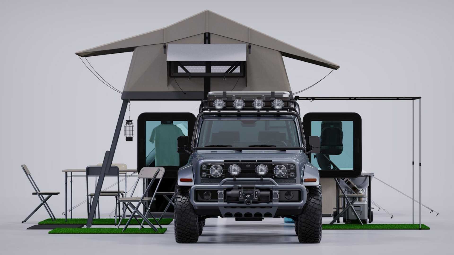 Das Alpha CAMP Overlanding Concept ist cool ... aber nicht real