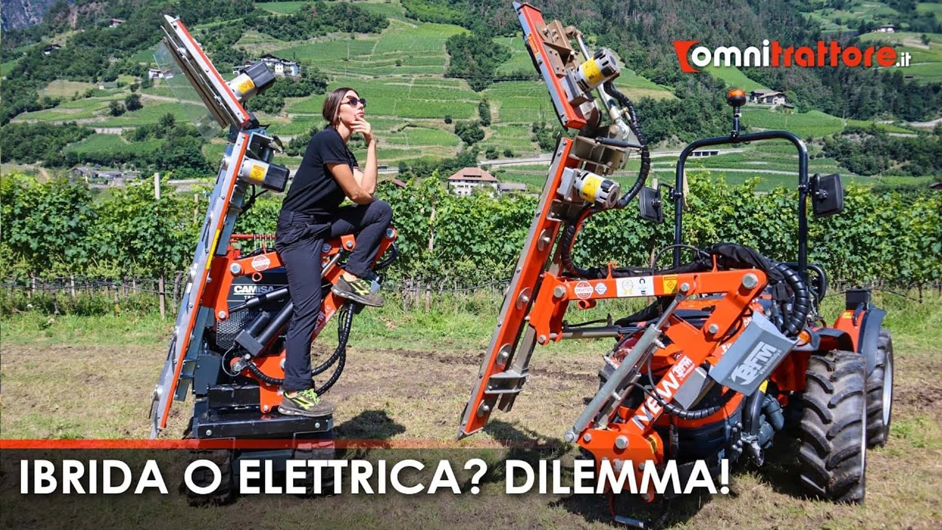 Cimatrice BFM CM-SNE ibrida o elettrica con Giulia Tonello