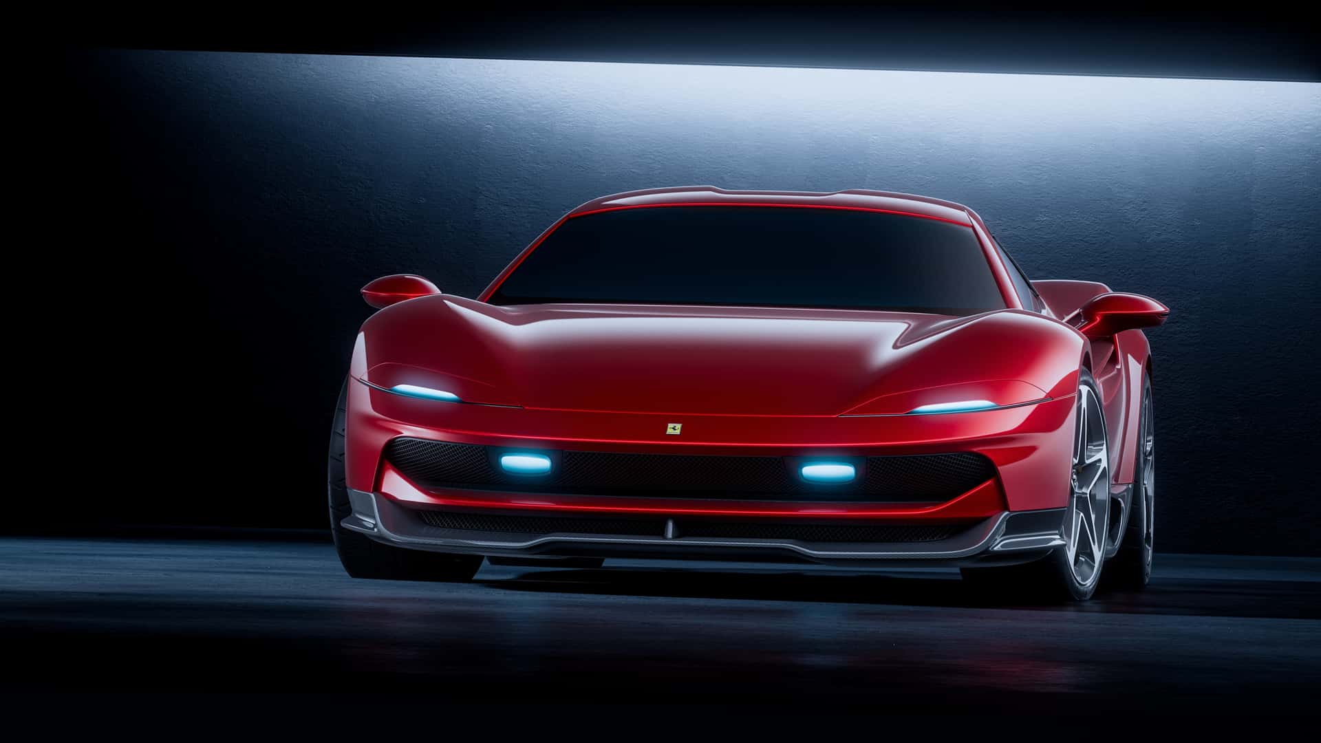 Fotos: Representación del Ferrari Testarossa por Luca Serafini | Motor1.com
